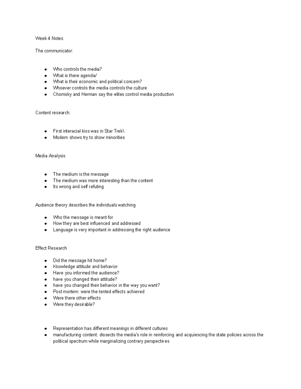Rta101 lecture submission 4 Weekly Notes - Week 4 Notes The ...