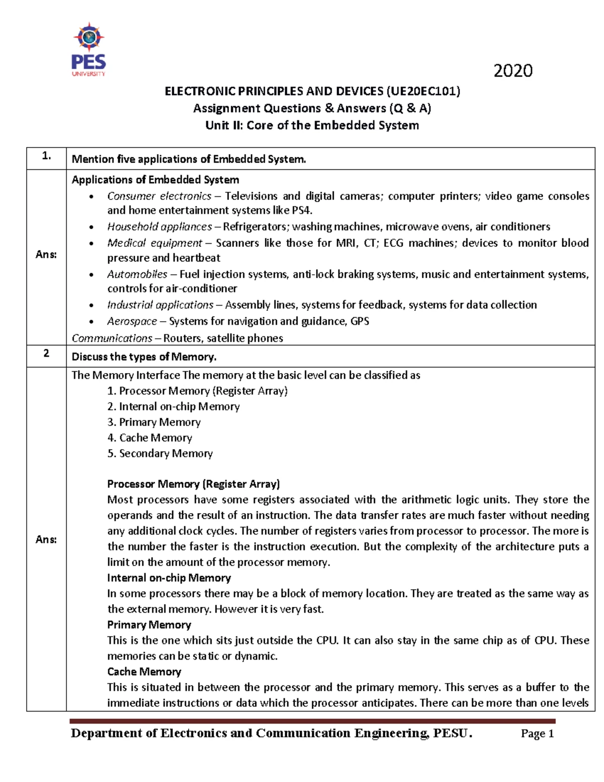 Electronics Lab Manual - Experiment 1: Measurement of AC and DC voltage ...