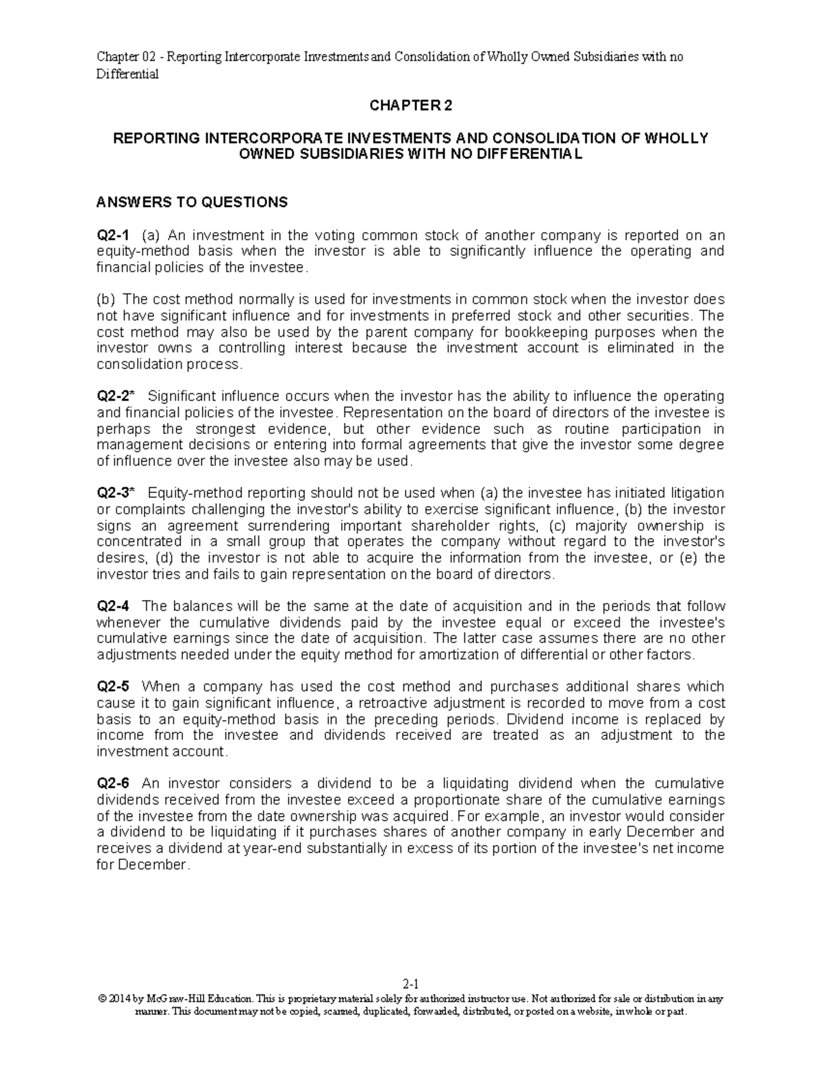 SMChap 002 - Reporting Intercorporate Investments & Consolidation of ...