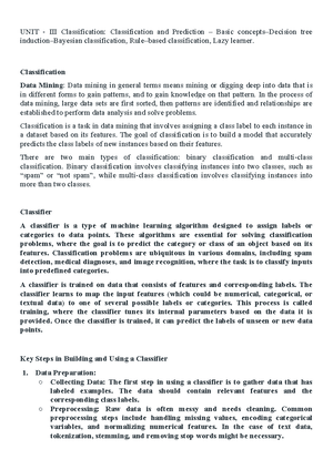 Data Mining Unit 2 Unit Association Rule Mining Also Known As