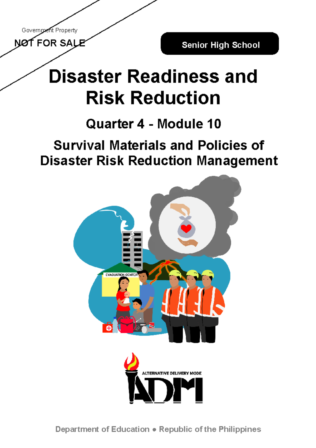 DRRR Q4 Mod10 Survival DRRM v5 - NOT Disaster Readiness and Risk ...