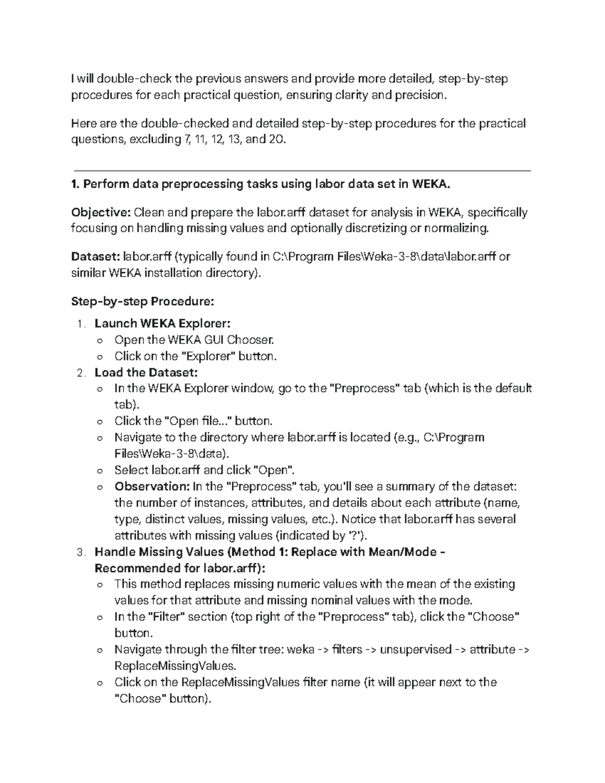 WEKA Data Preprocessing and Schema Design for Banking Applications ...