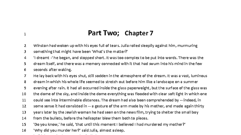 Chapter 7 Analysis - The Great Gatsby (IB DP English B) - Studocu