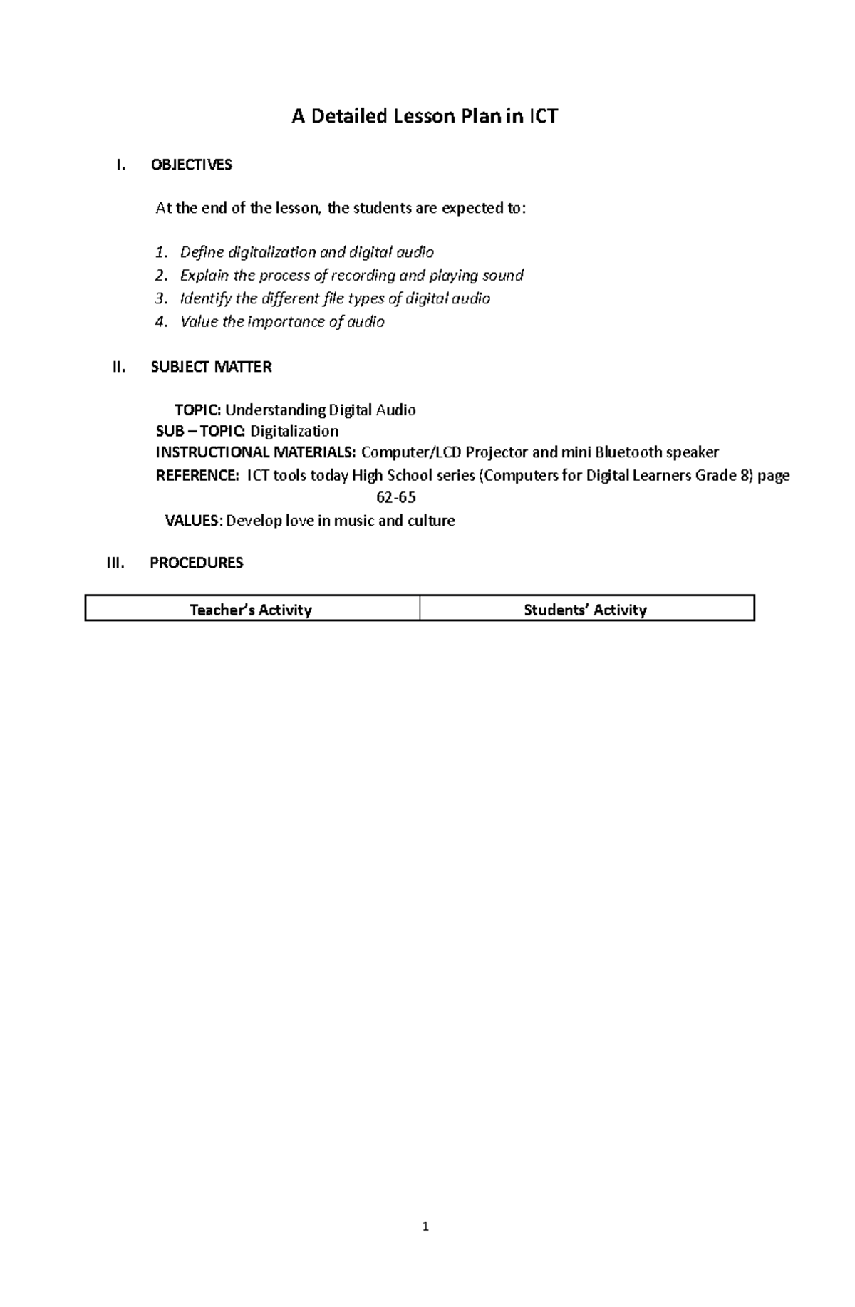 Jenelyn 4As G8 - 4As lesson plan in G8 computer - A Detailed Lesson ...