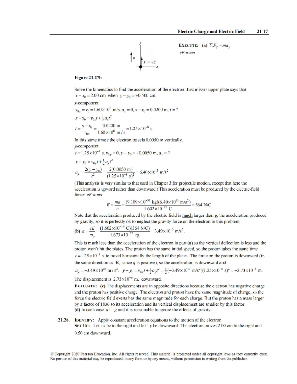 University Physics (PHYS 101) - Electric Charge & Field Analysis - Studocu