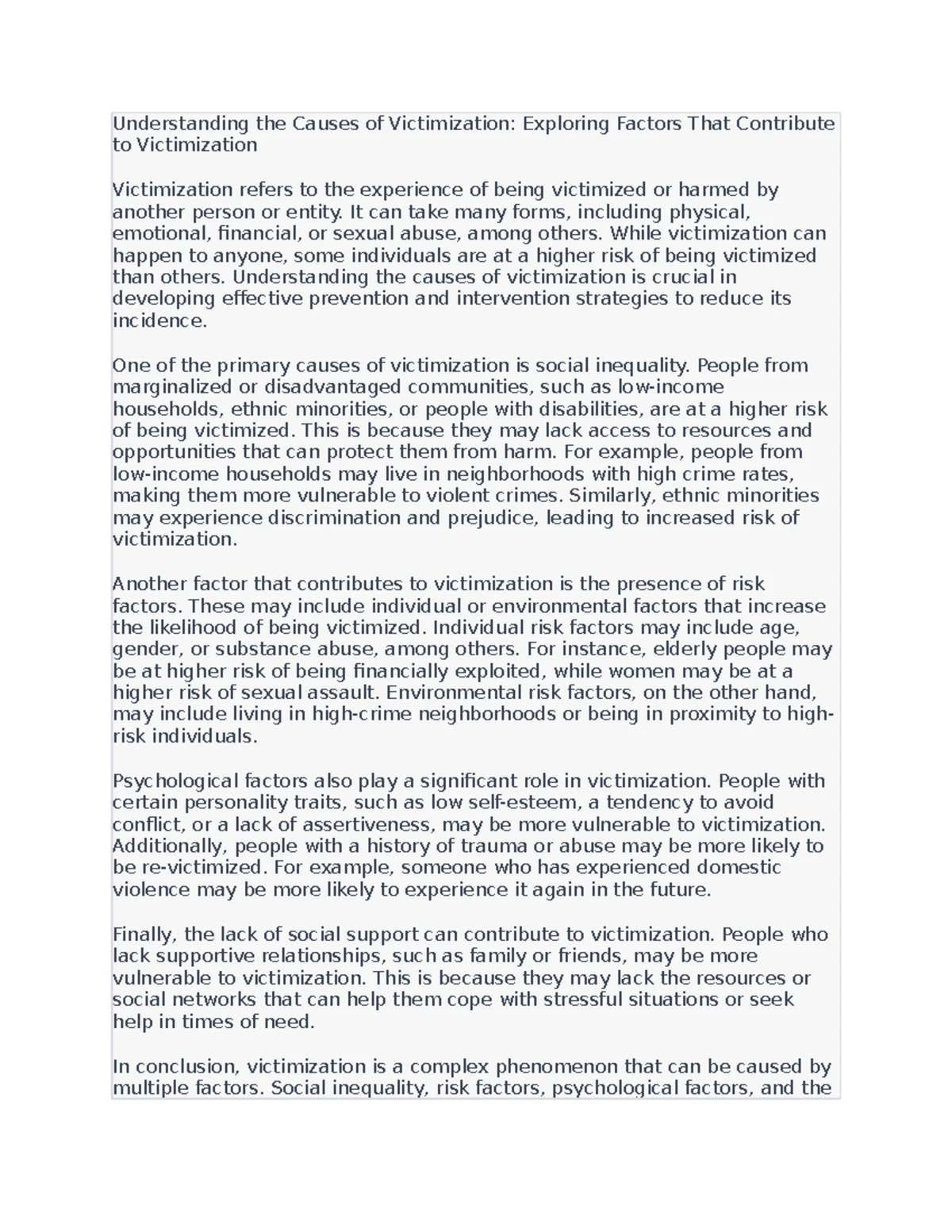 Deviant Place Theory - In this essay, we will explore the Deviant Place ...