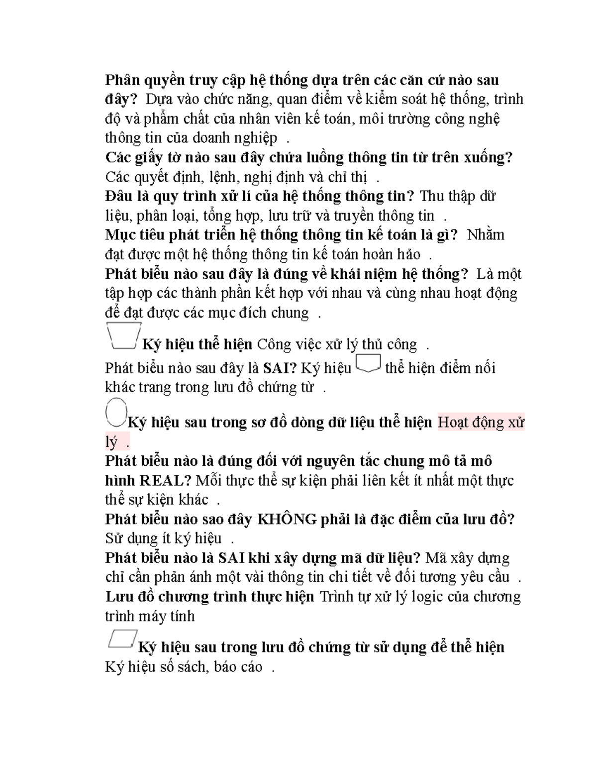 HTTT Kế Toán: Phân Quyền Truy Cập và Kiểm Soát Hệ Thống Thông Tin - Studocu