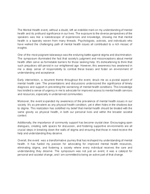 RRL - Impact of Academic Pressure on Student Mental Health - Studocu