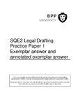 BPP - SQE 2 Preparation - Studocu