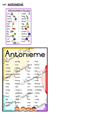 Skryf 'n Goeie Resensie: Riglyne en Voorbeelde - Studocu