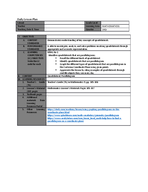 Experimental AND Theoretical Probability - GRADE 8 LESSON PLAN School ...