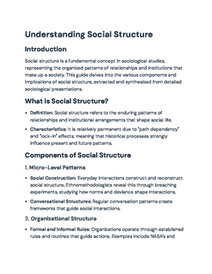 The Dichotomy of Wealth and Poverty: Social Structures & Ideologies ...