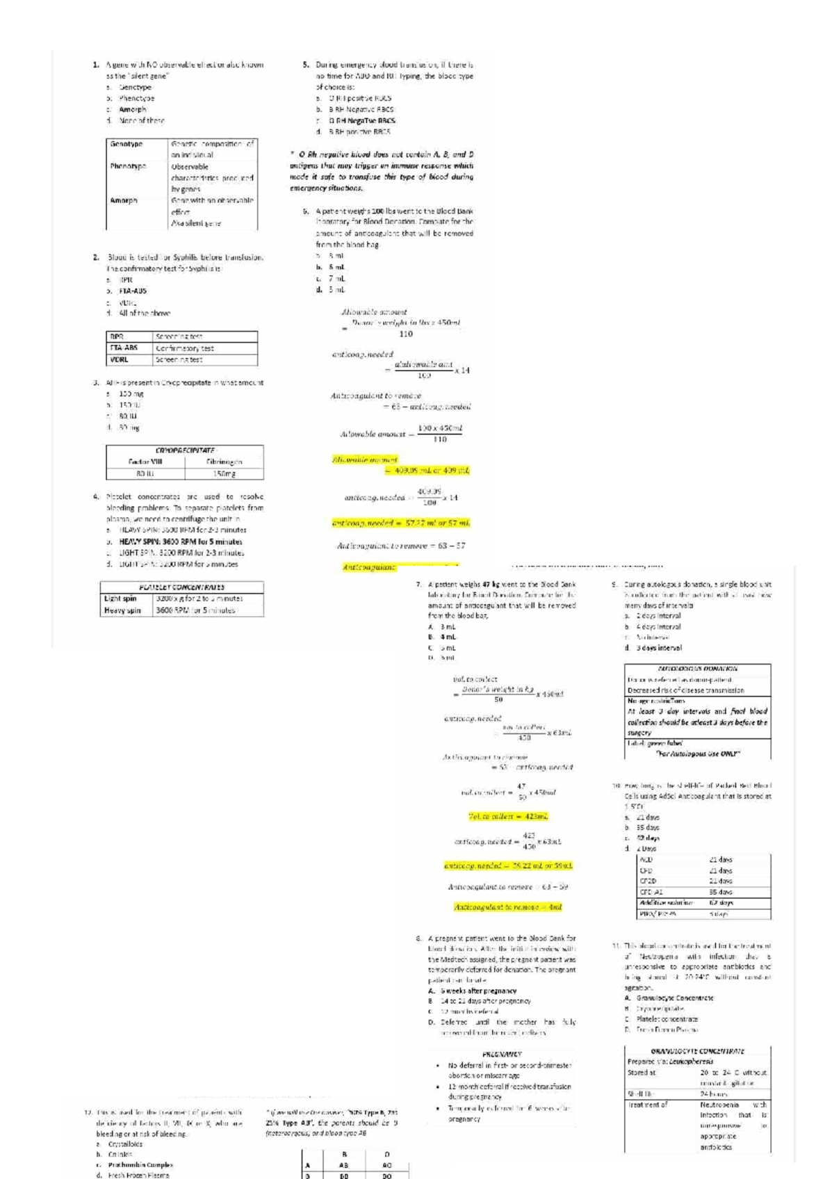 BB Q - jhgg - 1. A gene with NO observable effect or also known 5 ...
