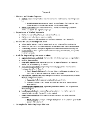 Marketing Research - Simulation - Worksheet - Backpack Simulation ...