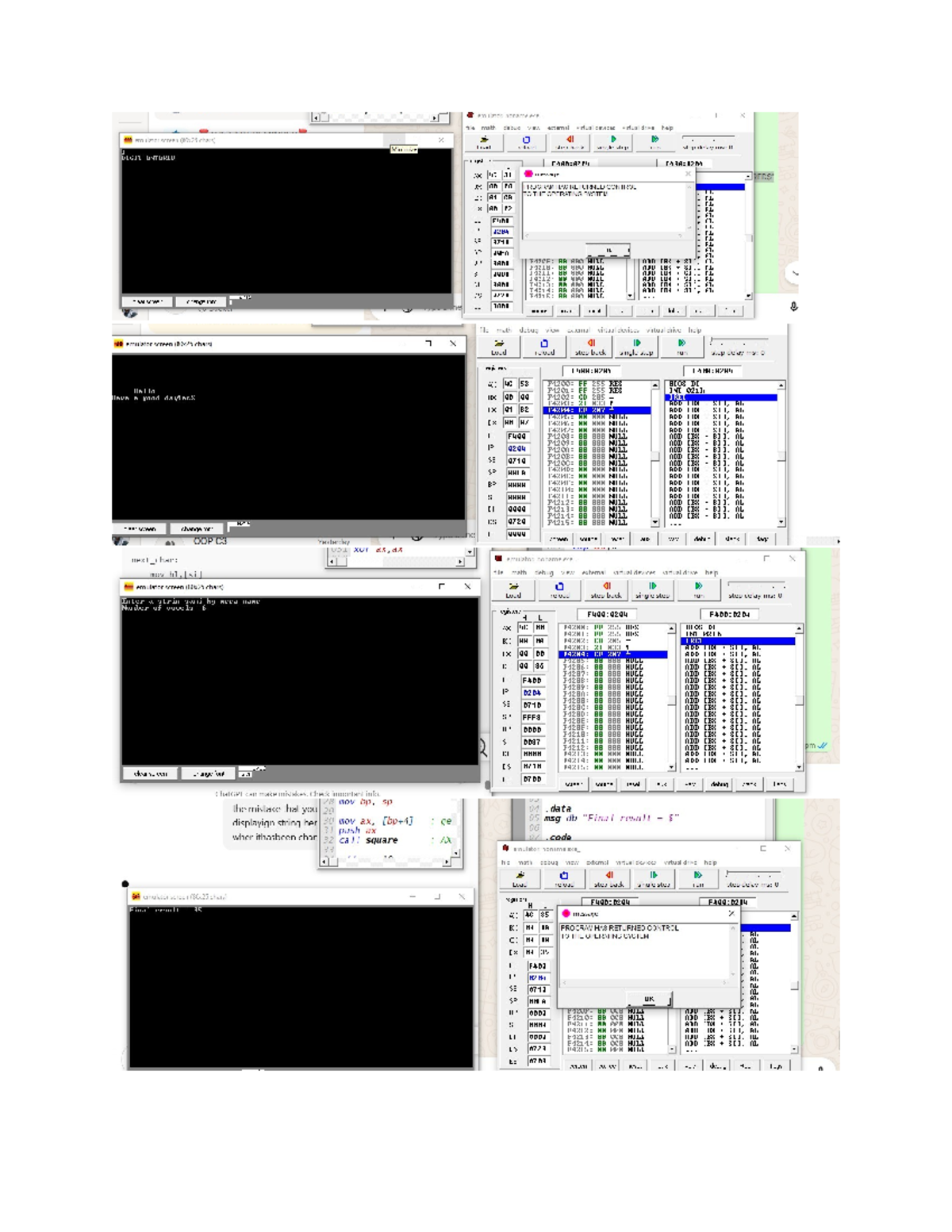 4 Emulator: Noname.exe Debugging Math File Analysis - Studocu