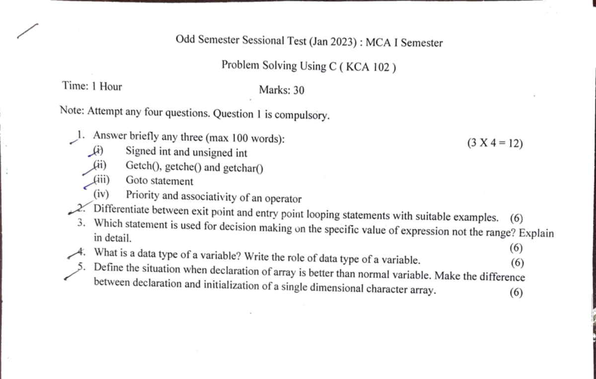 Mca notes for all types of practice - Master of computer application ...