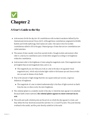 Astronomy 101: Chapter 1 - The Solar System and the Universe - Chapter ...