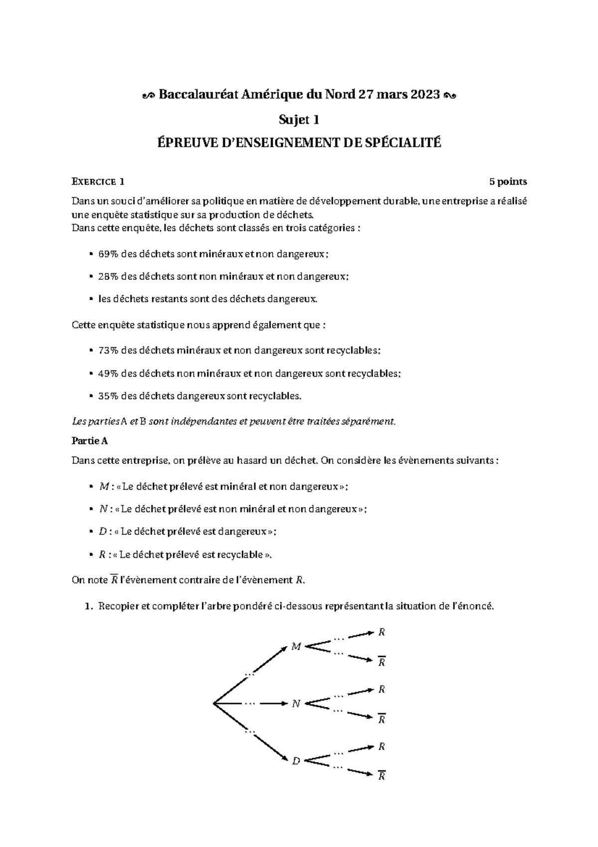 Fiche de révision Dérivation 1ère Spé - FICHE DE REVISION DERIVATION I ...