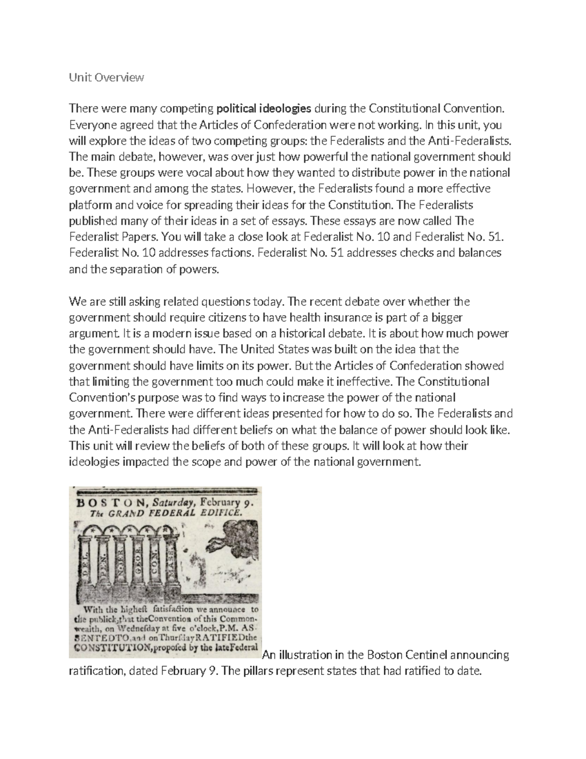 Federalist Papers Analysis: Insights from No. 10 & No. 51 on Governance ...