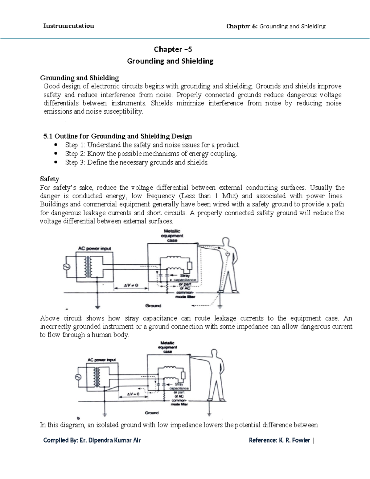 Chapter 6 - Grounding and Shielding in Electronic Designs - Studocu