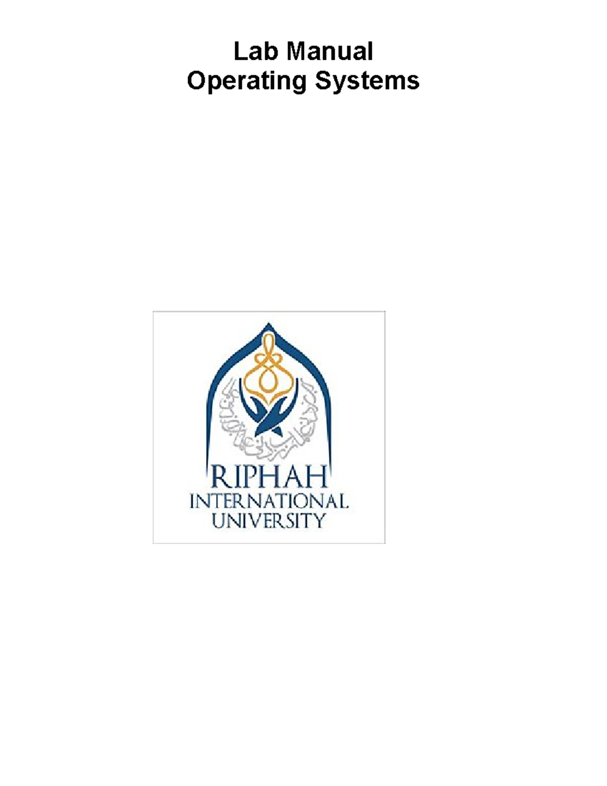 Ubuntu and virtual box installation - Lab Manual Operating Systems Week ...