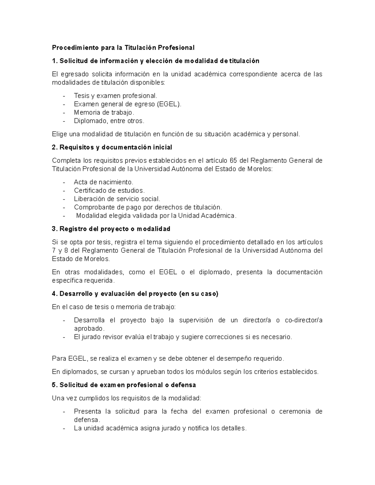 Actividad III Egreso - Bazán Flores Abraham - Procedimiento para la ...