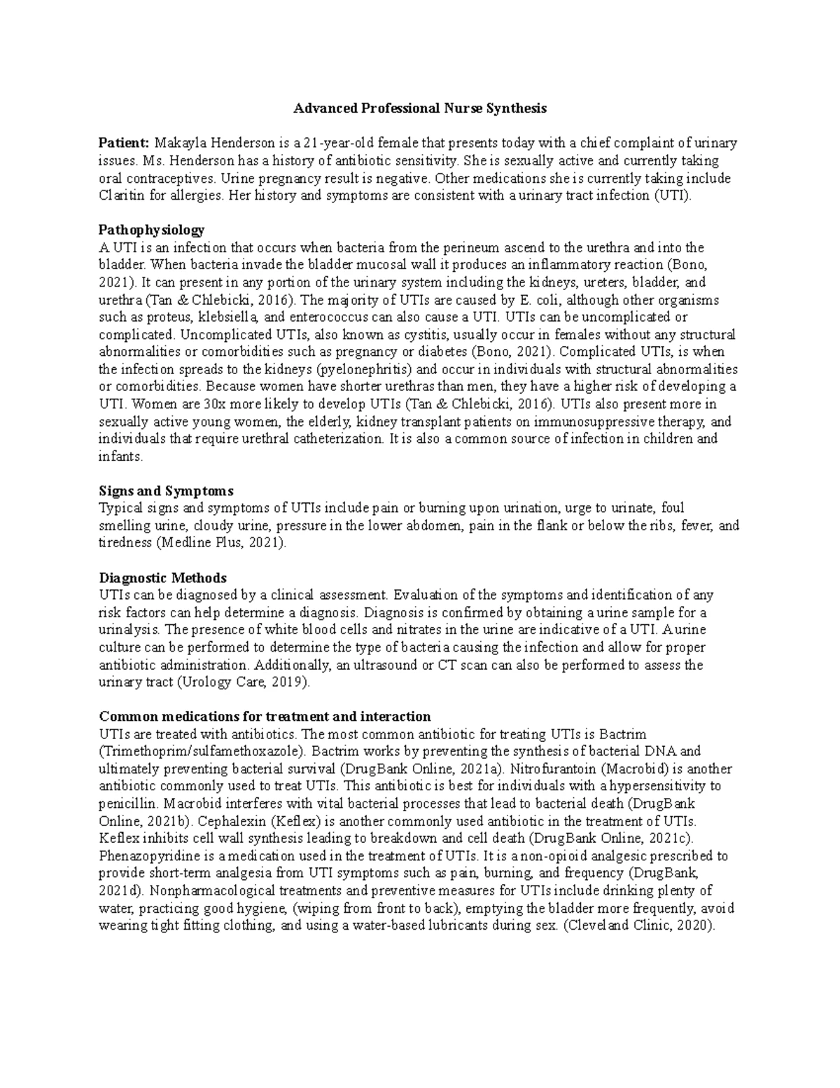 CDavis D027 Phase 3 Educator Feedback on Consumer Treatment Plan - Studocu