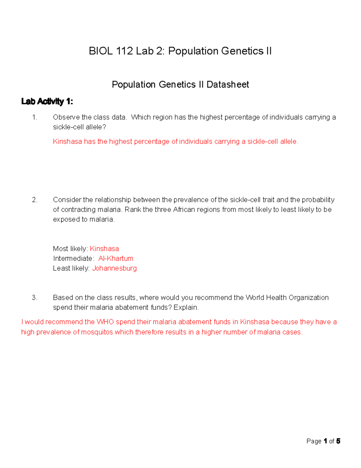 Copy of Lab 2 Pop Gen II Protocoland Datasheet v2 - BIOL 112 Lab 2 ...