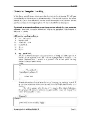 Chapter-4 Error Recovery compiler design - CHAPTER-4 1 Chapter- 4 Error ...