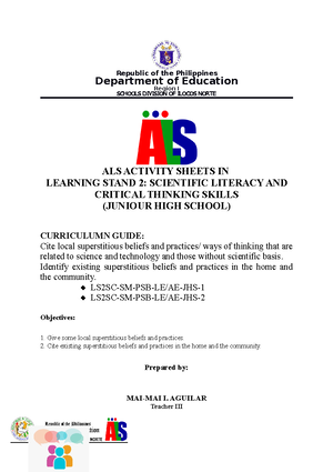 4TH Quarter Reviewer IN Science 10 - 4 TH QUARTER REVIEWER IN SCIENCE ...