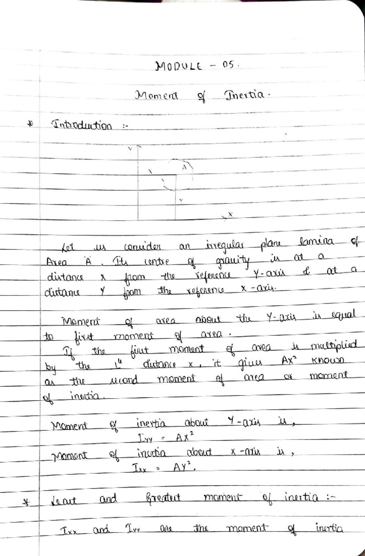 Moment of Inertia: Understanding Concepts and Applications [CIV 05 ...