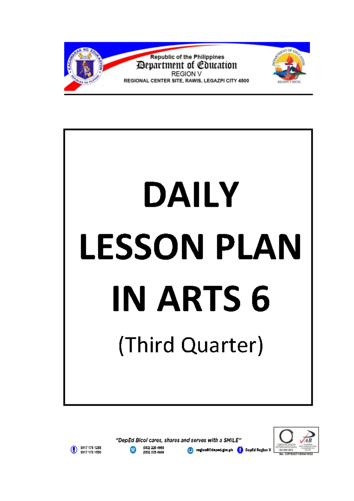 Grade 6 Arts Lesson Plan: Printmaking & Silkscreen (3rd Quarter) - Studocu
