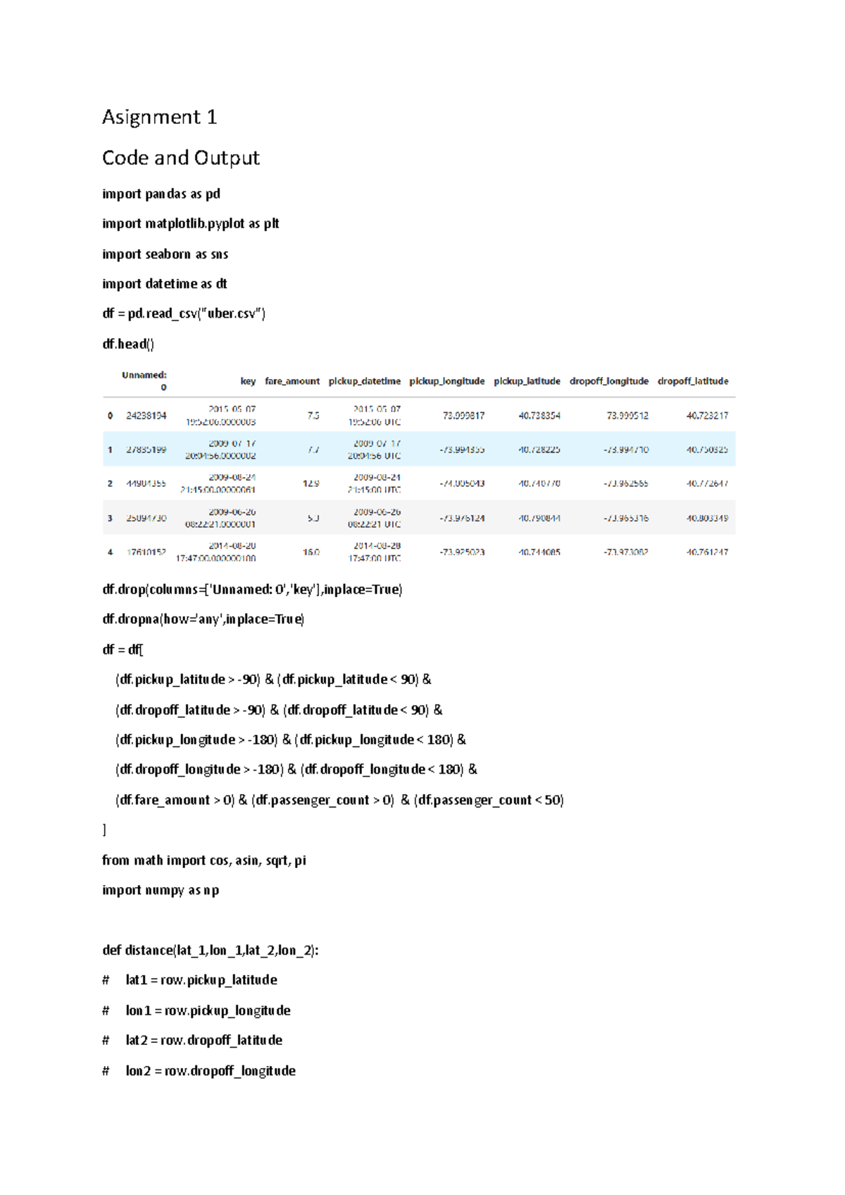 Assignment 1 - Data Analysis with Pandas and Matplotlib - Studocu