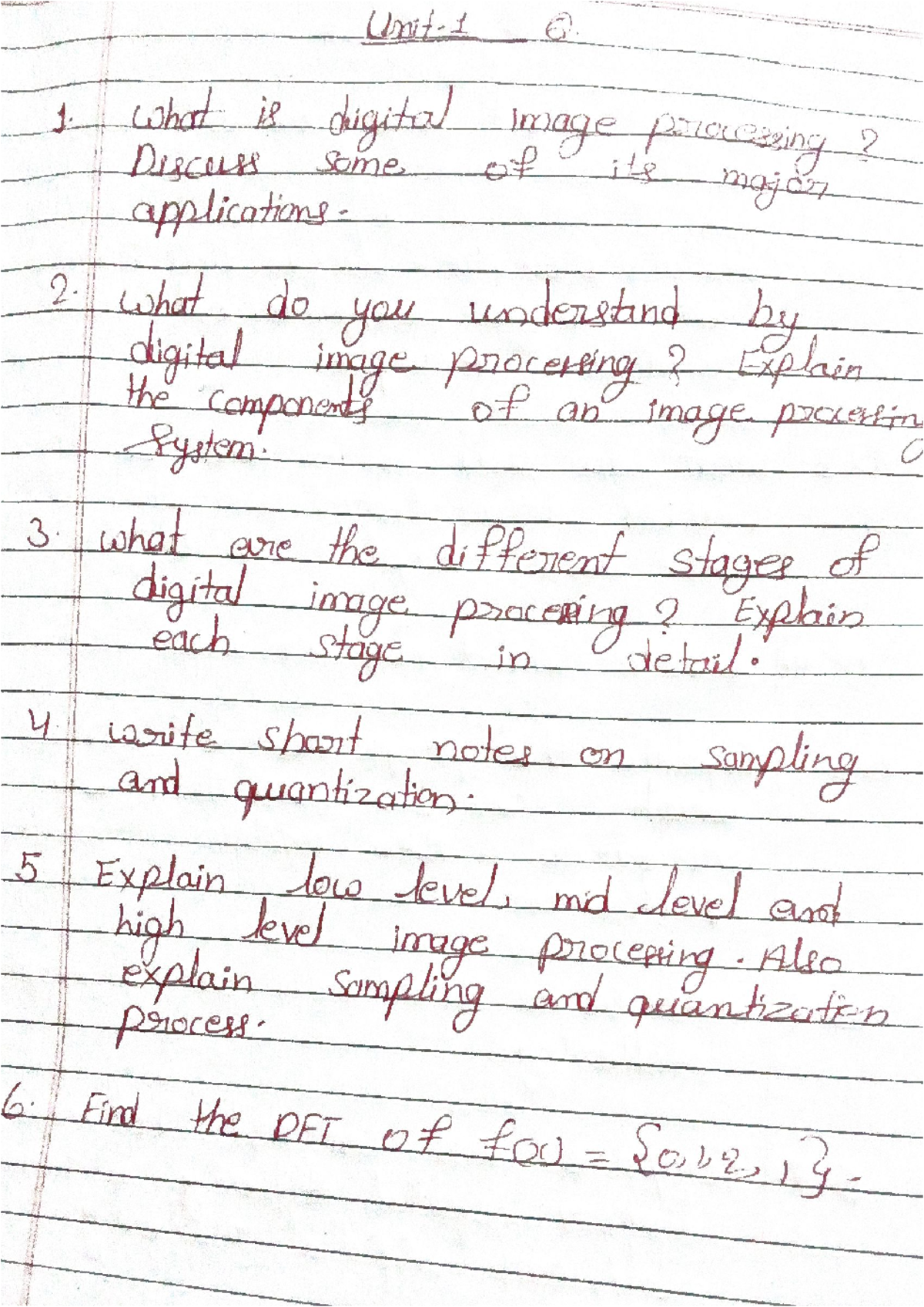 IP Most Important Questions - Best Study Guide for Digital Image ...