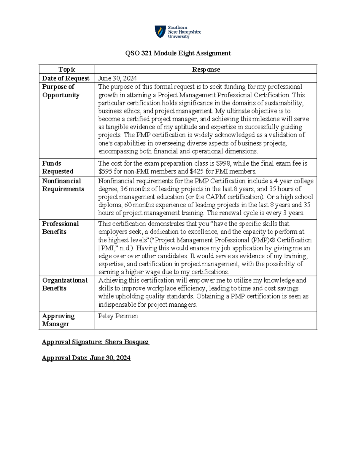 QSO 321 Module 8 Final - QSO 321 Module Eight Assignment Topic Response ...