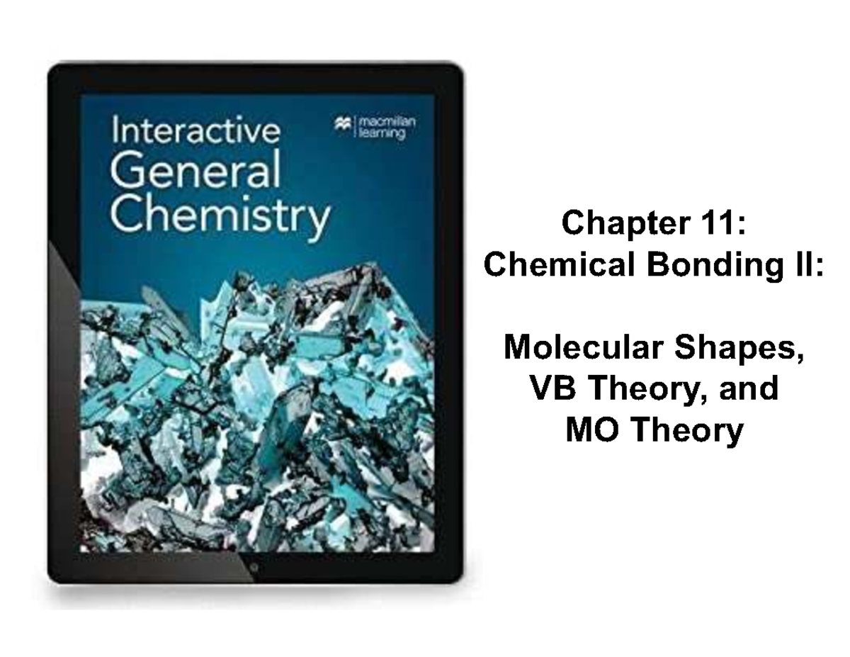 Chem161 - Lecture 11: VSEPR Theory and Molecular Geometry Insights ...