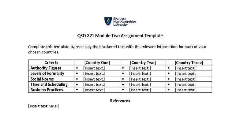 Module Two Assignment - QSO 321 - QSO 321 Module Two Assignment ...
