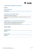 [Solved] Quality Area 3 Physical Environment strengths - Diploma of ...