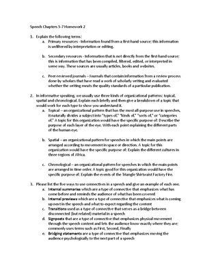[Solved] When writing your main points you should a summarize your key ...