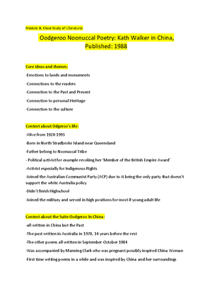 Ali cobby eckermann poems - module A - Language, Culture & Identity Allie Cobby Eckermenn Rubric ...