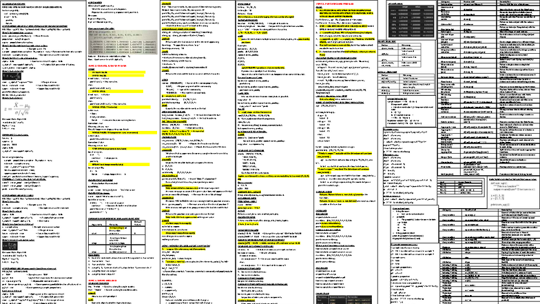 DAO2702 Hypothesis Testing and Python Control Flow Cheatsheet - Studocu