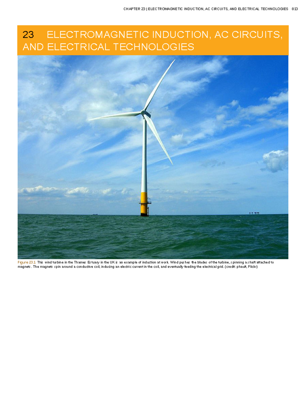 Electromagnetic-Induction - 23 ELECTROMAGNETIC INDUCTION, AC CIRCUITS ...