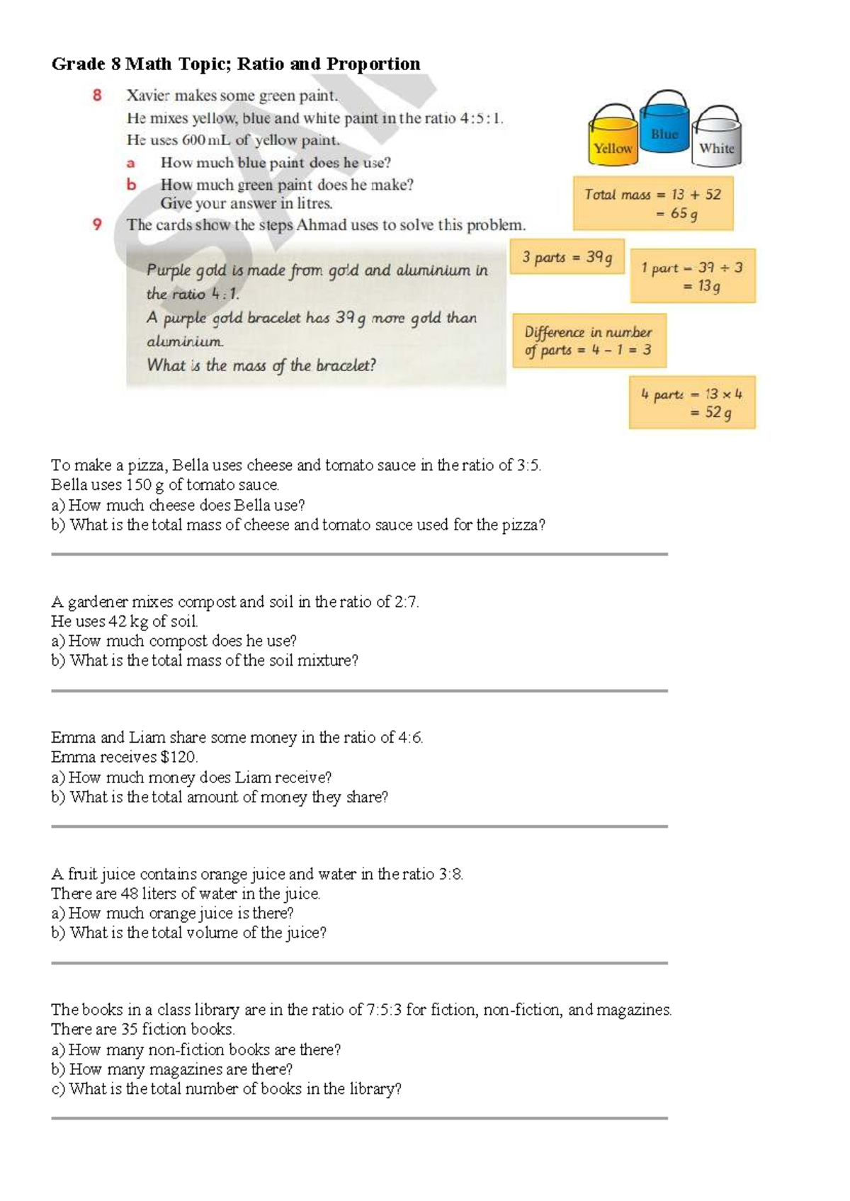 Grade 8 Math Topic - kkkkkkkkkbgvifc6ctdxitdf - Grade 8 Math Topic ...