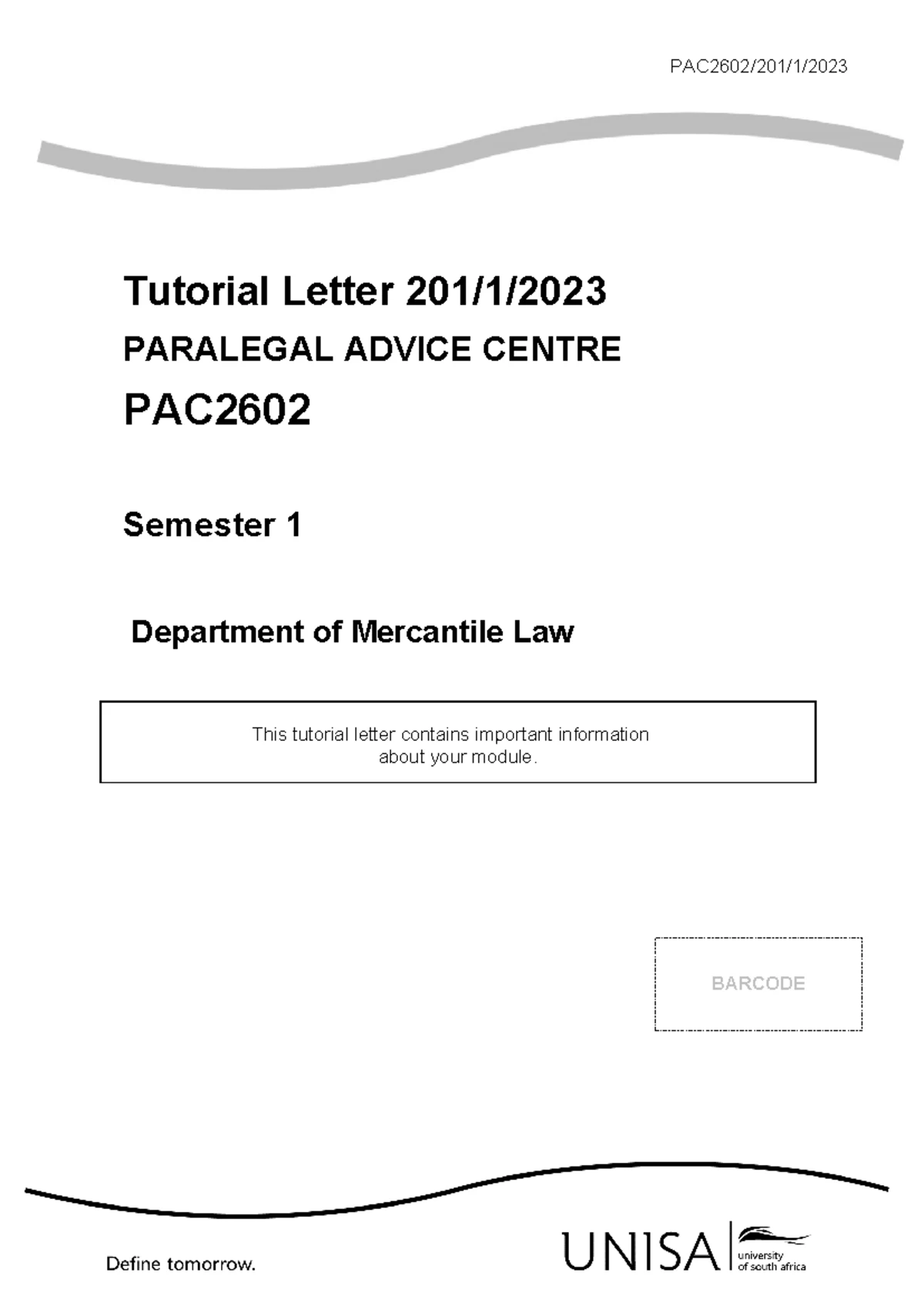 PAC2602 Compulsory Assessment 1: Key Content & Instructions for 2024 ...
