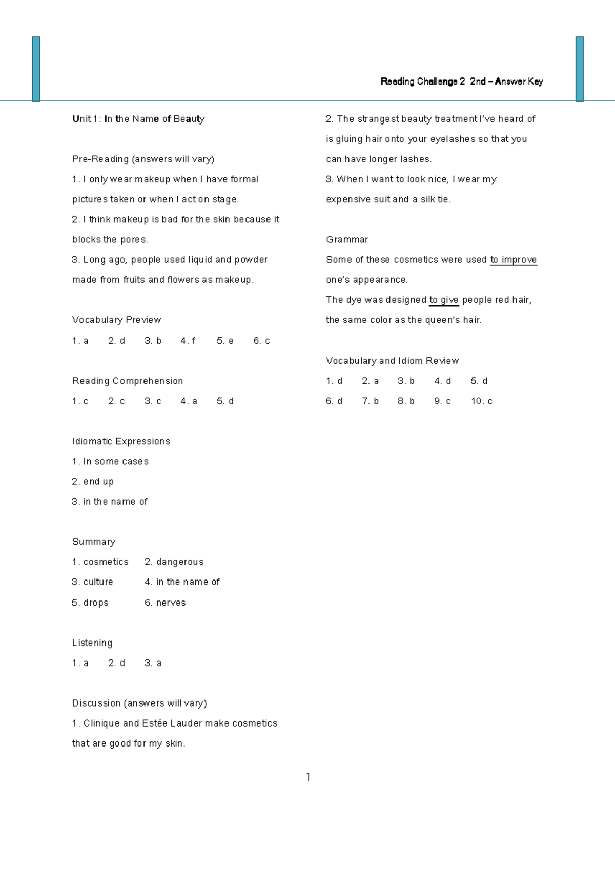 **Unit 1-17: Comprehensive Study Notes and Discussions (Course Code ...