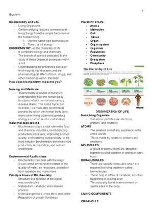 Biochem- Midterm-EXAM- Answers - LECTURE NOTES INTRO QUESTIONS ANSWERS ...