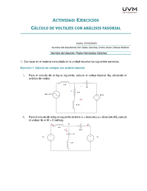 Act 10 analsis circuitos electricos - Análisis y Diseño de Circuitos Eléctricos - ACTIVIDAD ...