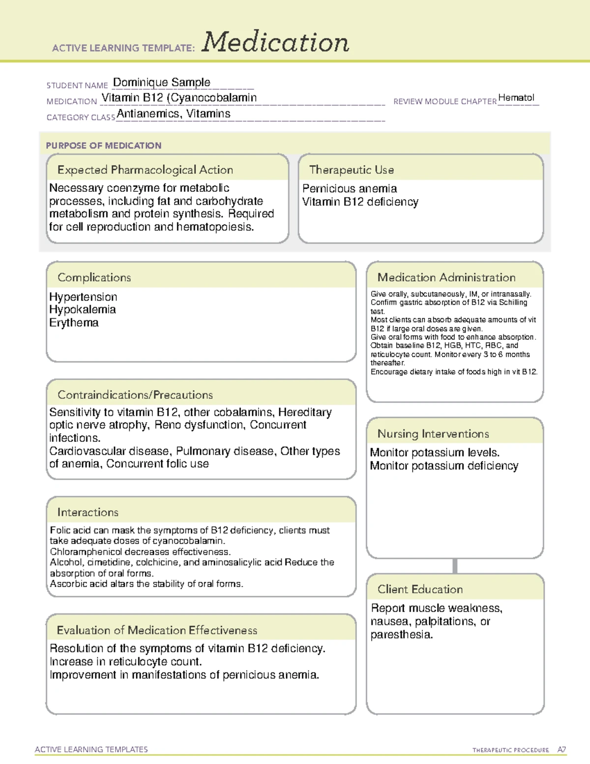 Vancomycin Active Learning Template - ACTIVE LEARNING TEMPLATES ...