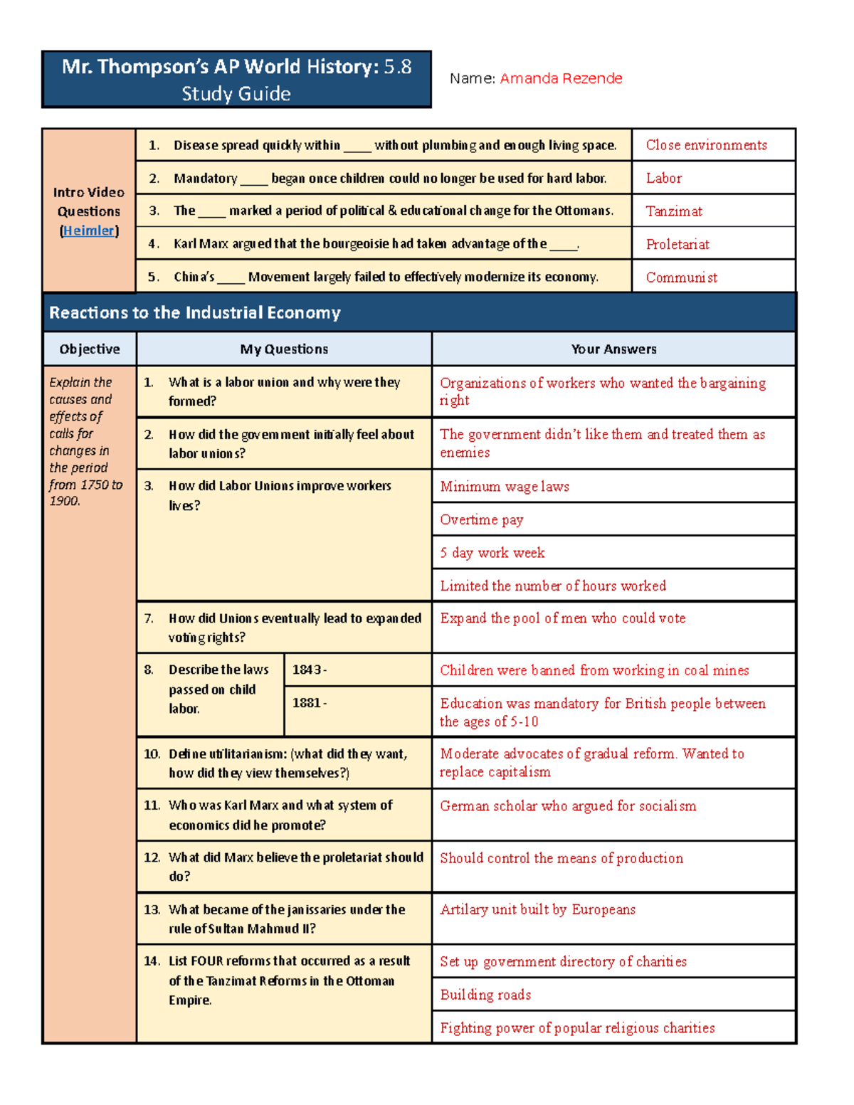 5.8 worksheet - vgfdvfrew - Mr. Thompson’s AP World History: 5. Study ...