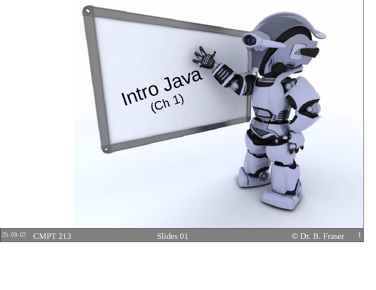 CMPT 213 Final Exam Review: Intro to Java Concepts and Code - Studocu